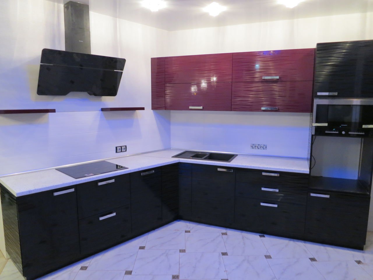 Кухни из агт панелей - 68 фото